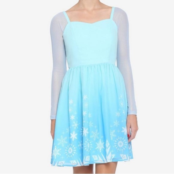 Hot Topic | Dresses | Disney Princess Frozen Elsa Dress Hot Topic ...
